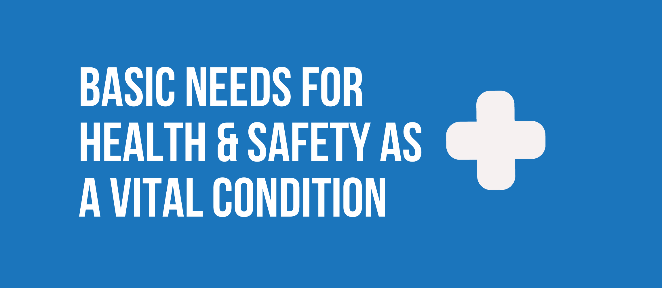 Seven Vital Conditions for Health and Well-Being - Community Commons
