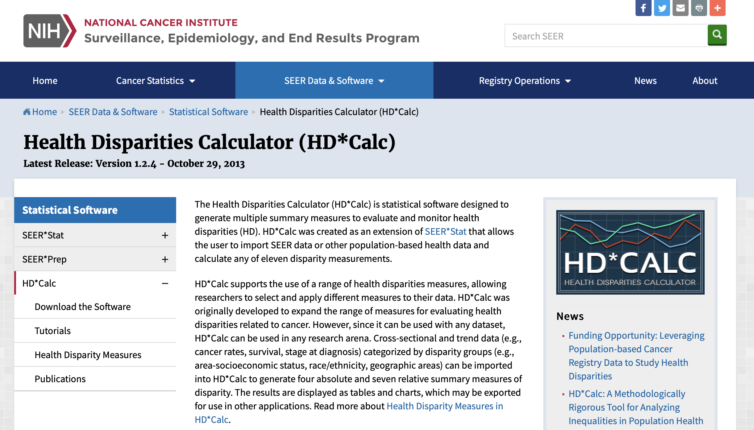 Health Disparities Calculator - Community Commons
