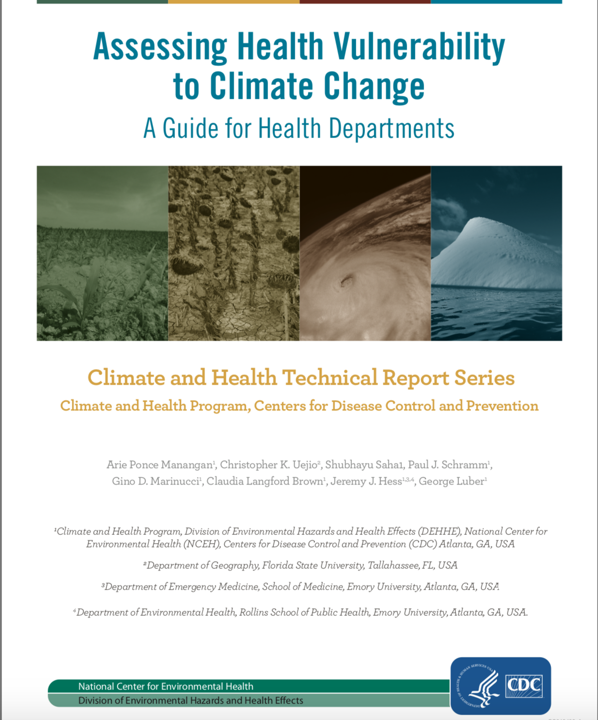 Assessing Health Vulnerability to Climate Change: A Guide for Health ...