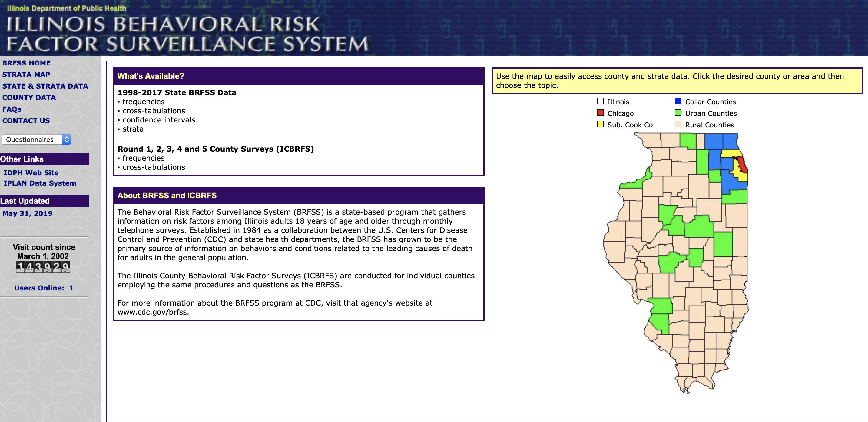 Illinois Behavioral Risk Factor Surveillance System - Community Commons