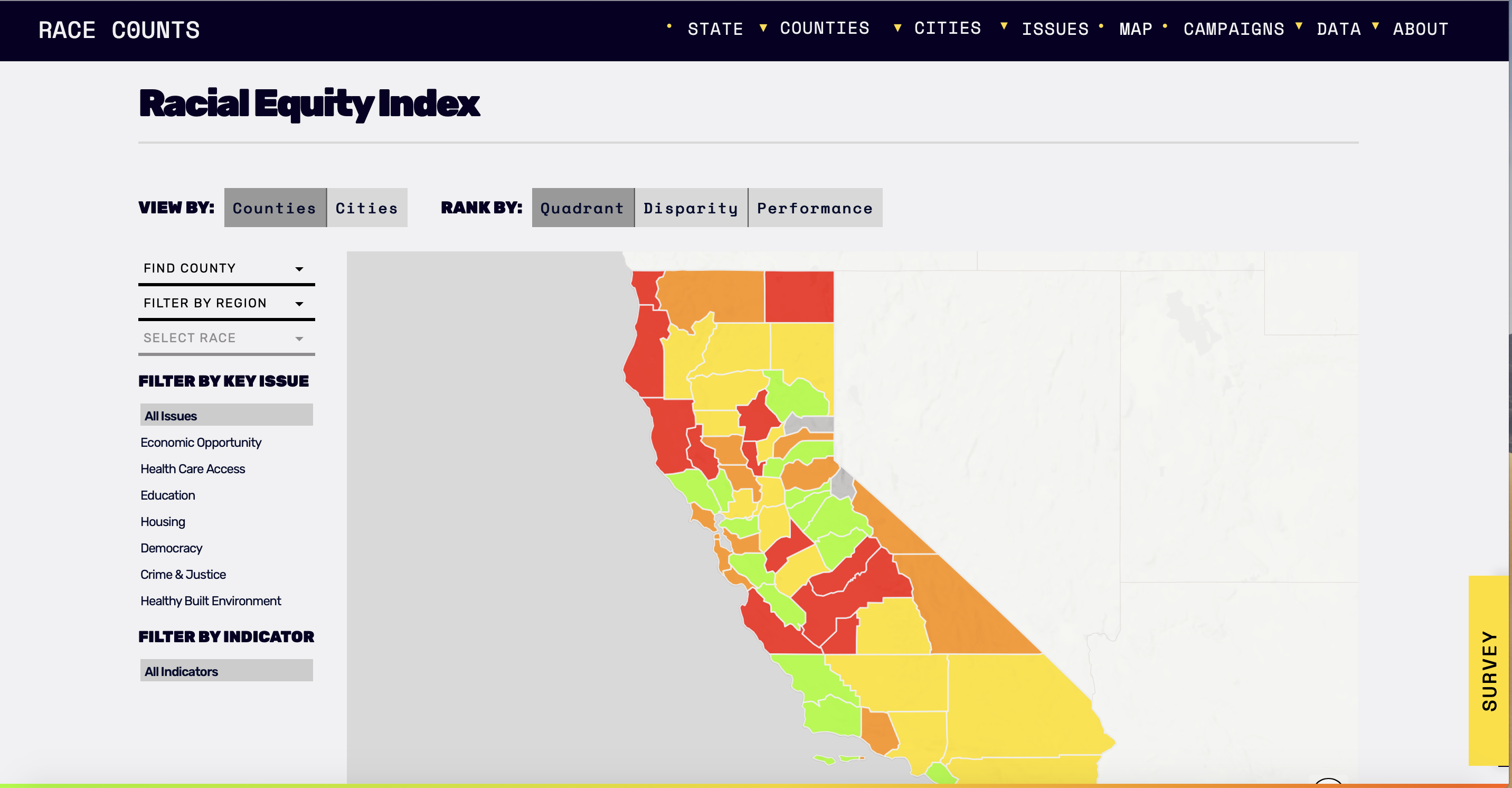 Race Counts: Racial Equity Index - Community Commons