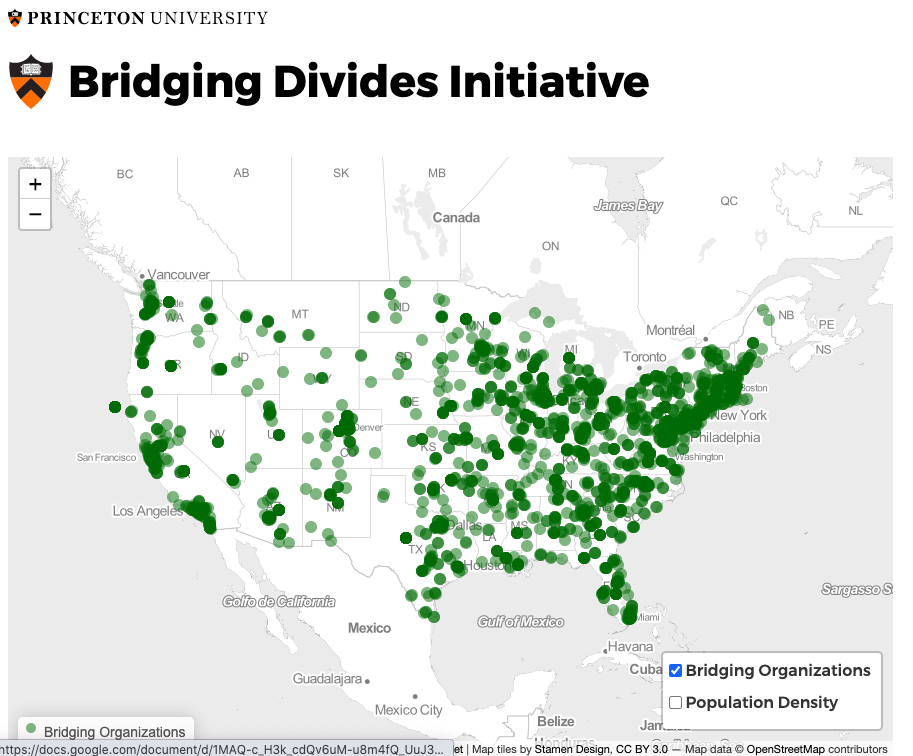Bridging Divides Map - Community Commons