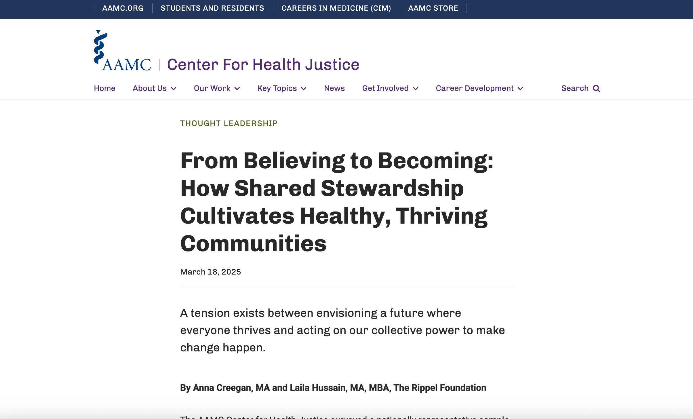 Search Results for stewardship - Community Commons